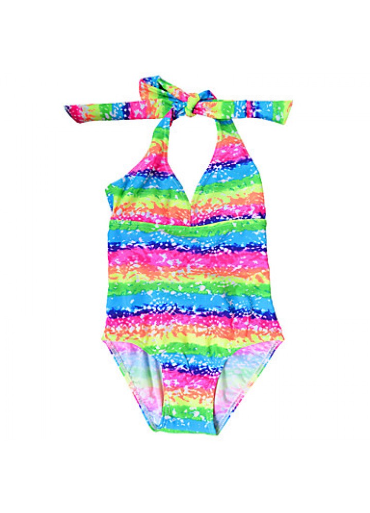 Toddler Little girl Summer Style Micro-elastic Thin Swimwear 1pc ...