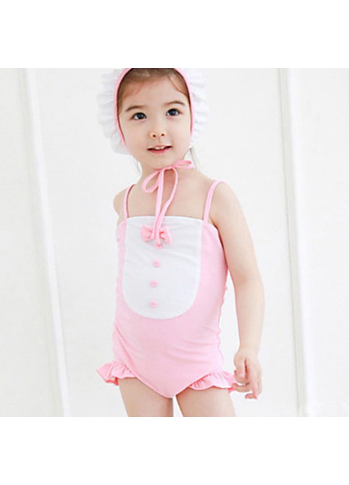 Little girl Lycra/Spandex Swimwear , Summer Sleeveless